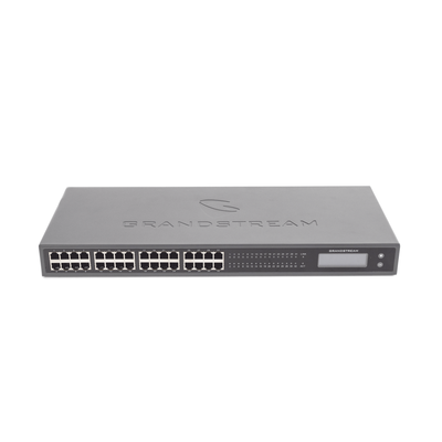 Grandstream 32-Port FXS Analog VoIP Gateway, 2 50-pin Telco with Rackm ...